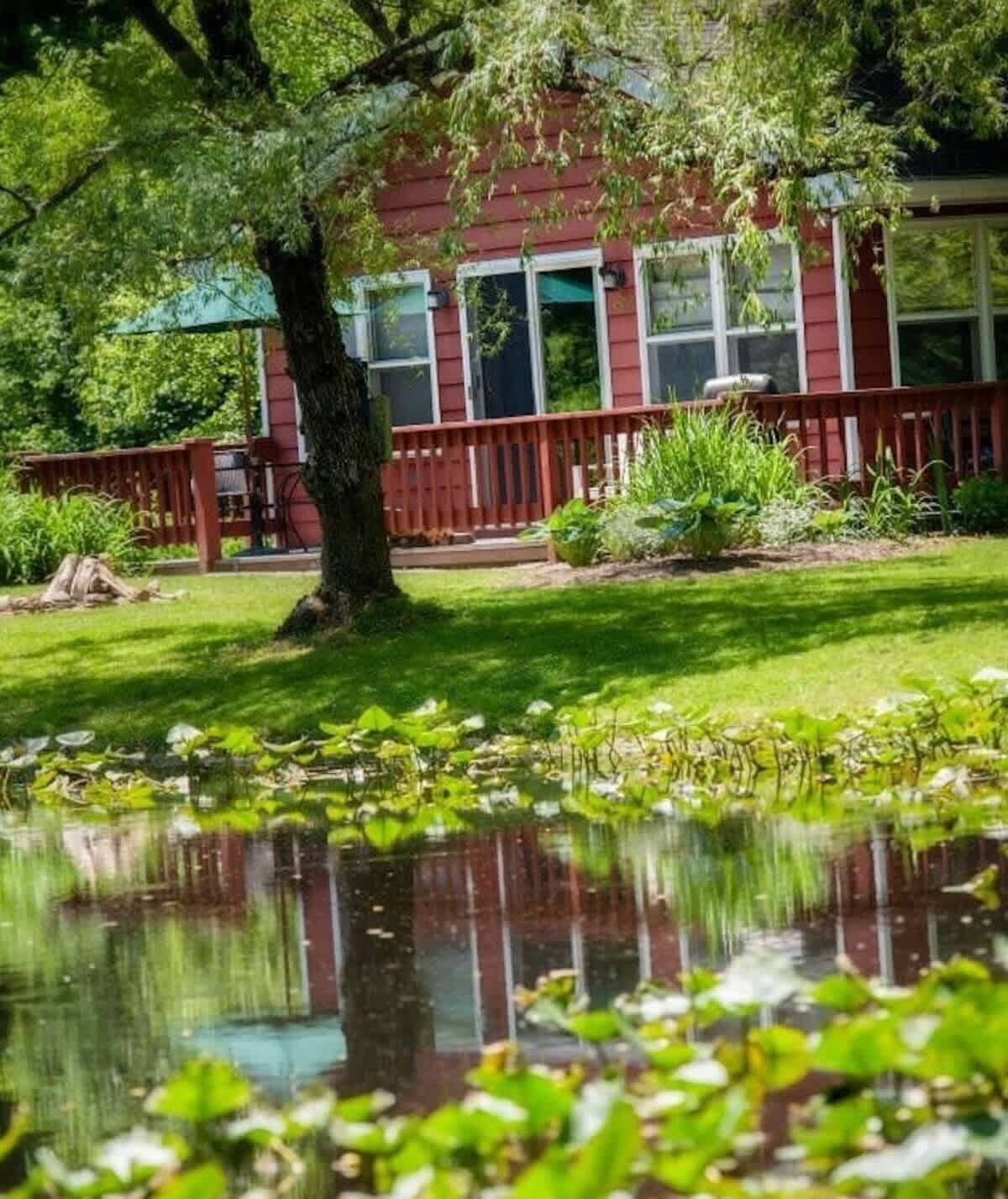 The Pond Cottage at Rustic River | Austinburg | Rustic River Retreats