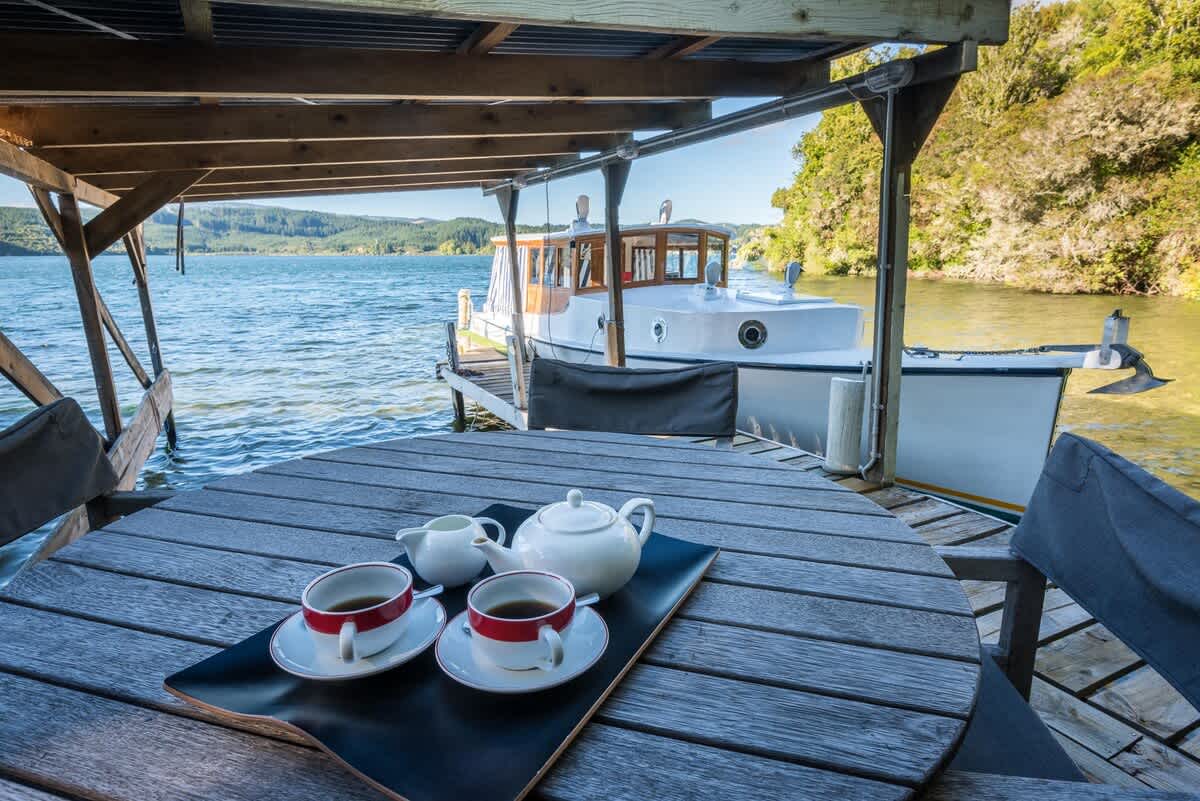 The Lake House | Stunning Views + Private Jetty | Okere Falls | InnList ...