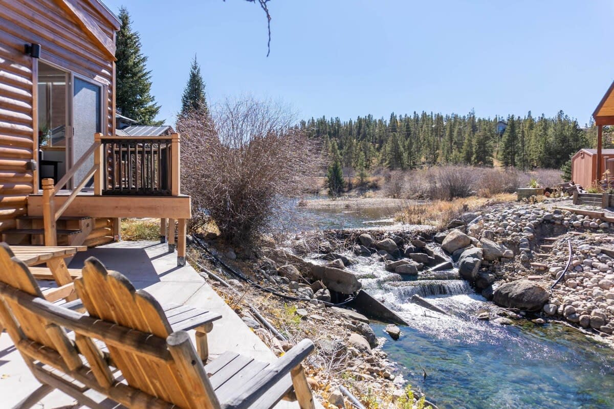 2BR Riverside Cabin - Near Trails w/Hot Tub Access | LocalVR