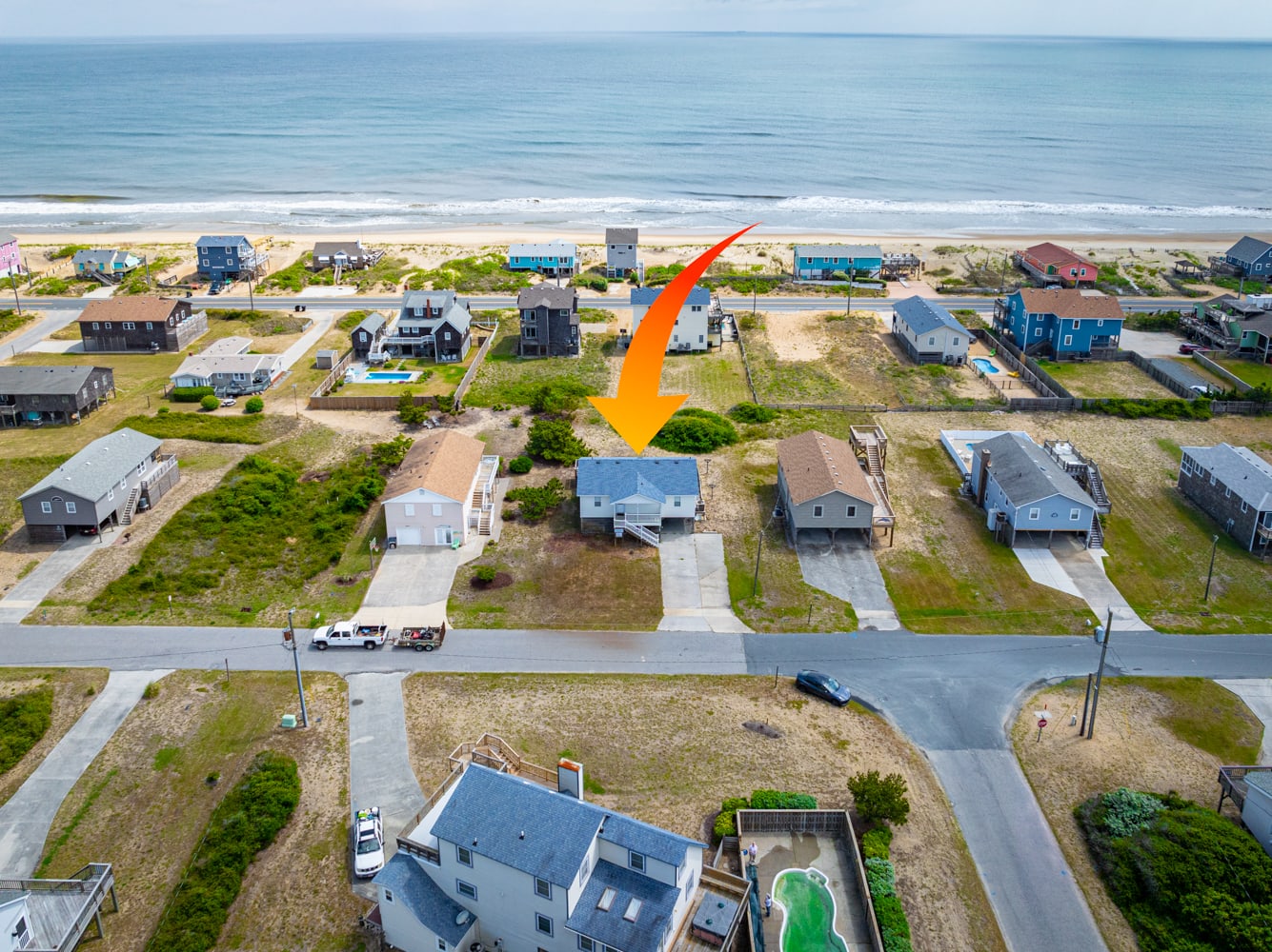 Modern 3rd Row Cottage, Hot Tub and Pet Friendly! | Kitty Hawk | BookSmart Properties