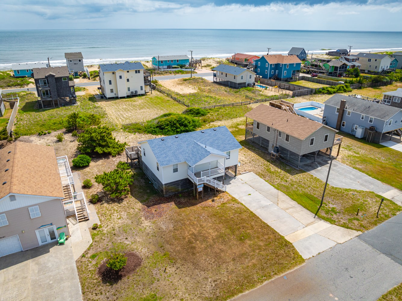 Modern 3rd Row Cottage, Hot Tub and Pet Friendly! | Kitty Hawk | BookSmart Properties