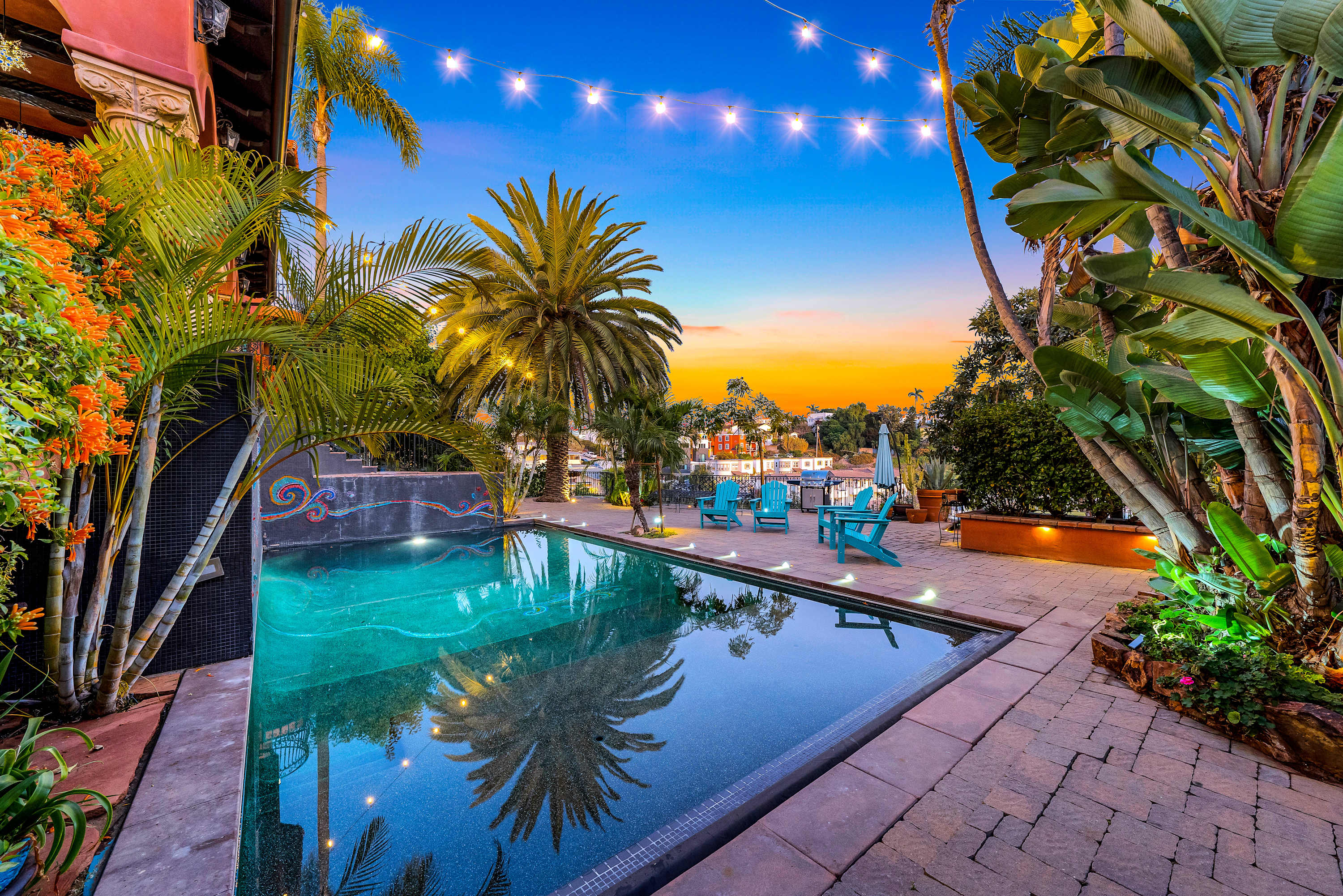 Skyline Views And Private Pool - Elegant Spanish Villa Retreat - 聖地亞哥, CA