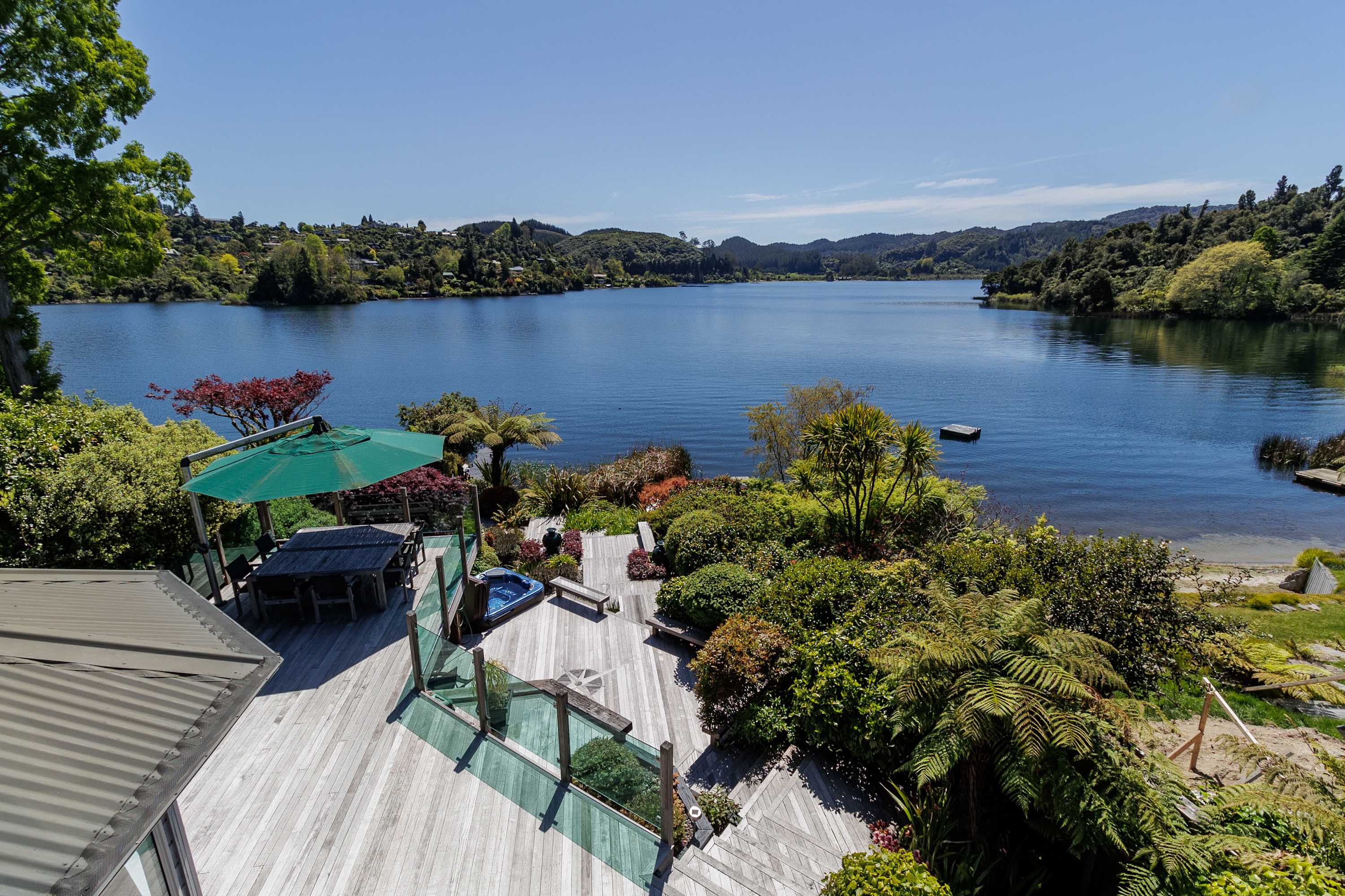 The Bach - Luxury Waterfront Living with Spa Pool | Rotorua | InnList ...