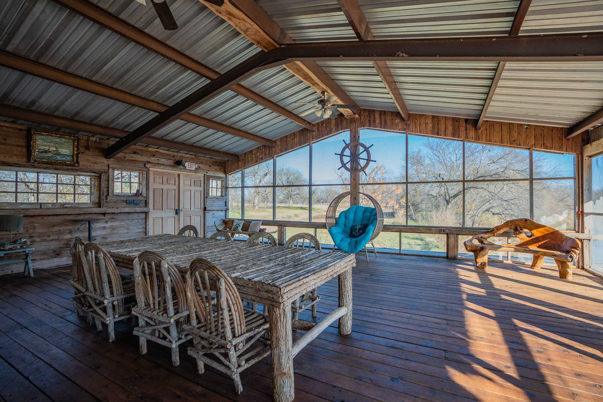 Waco Rustic Boat House, River Fishing, Sunset Views | Satin | Moon ...