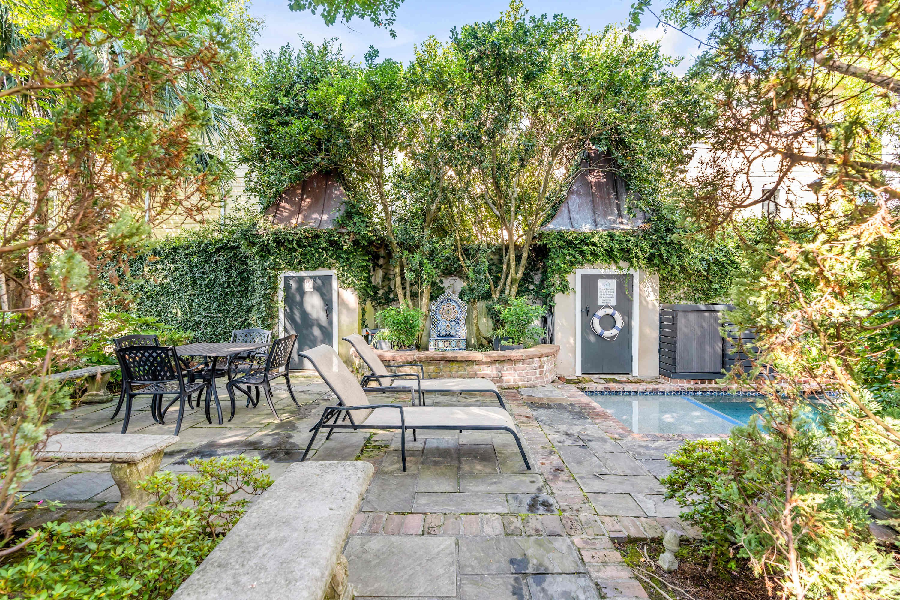 Serene Cottage with Beautiful Garden & Heated Pool | Charleston | CHC ...