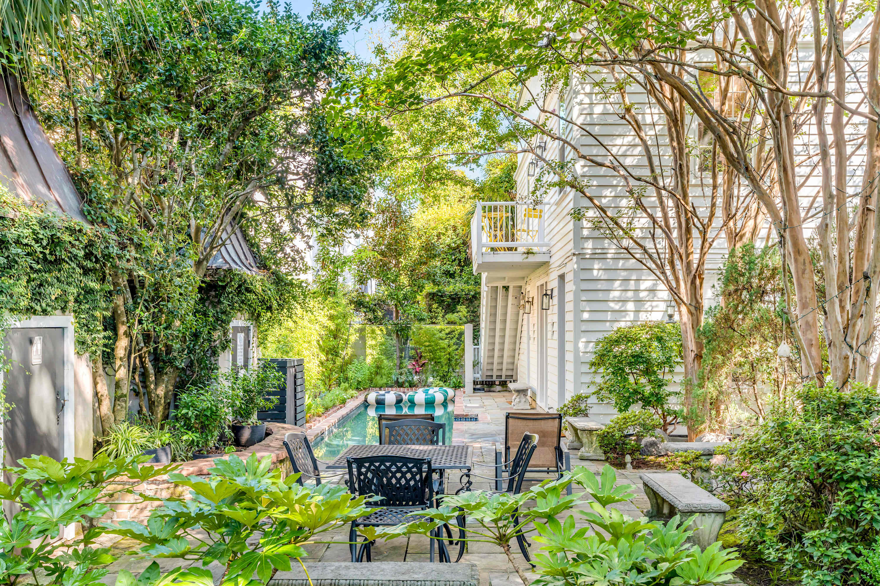 Serene Cottage with Beautiful Garden & Heated Pool | Charleston | CHC ...