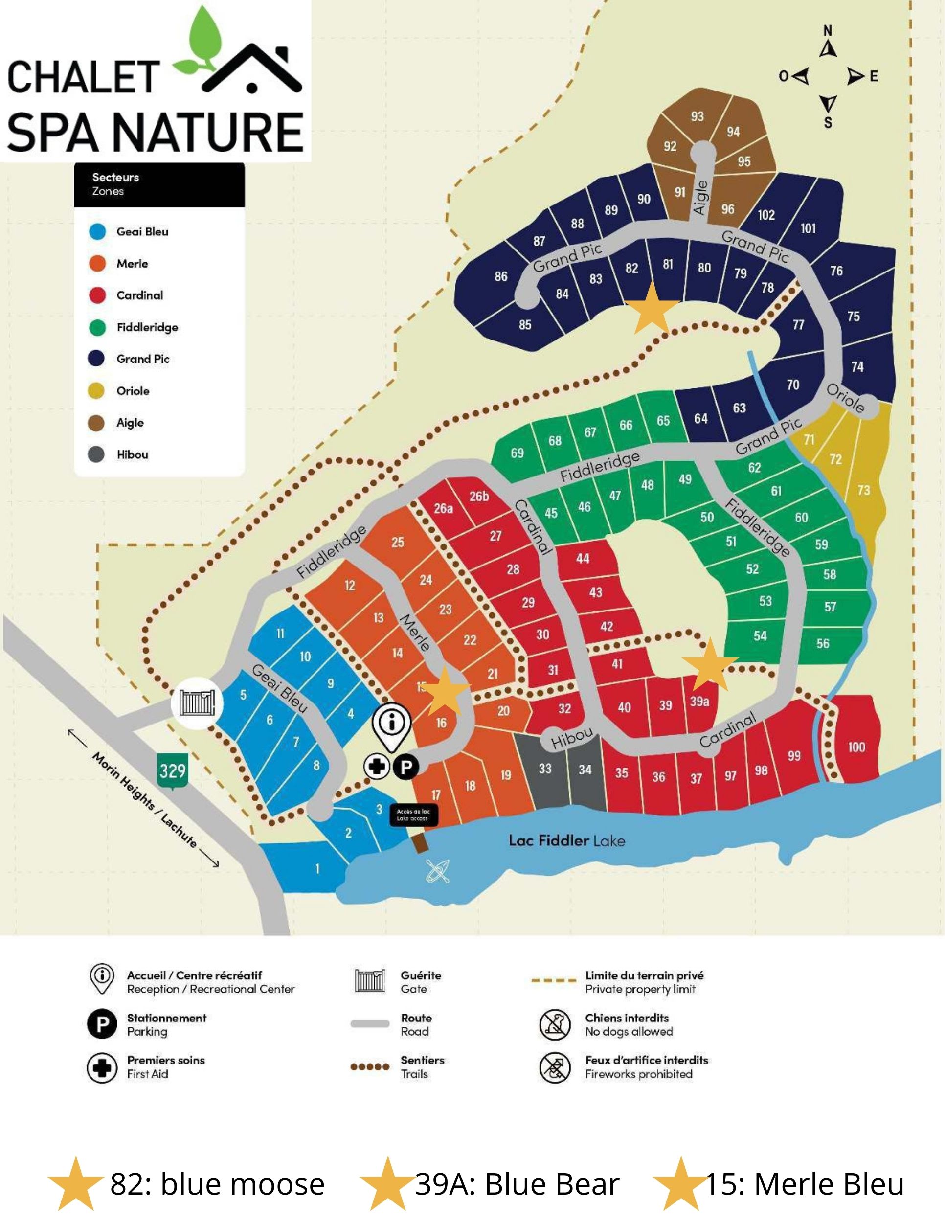 Blue Moose Private pool, spa & lake access | Mille-Isles | CHALET SPA ...