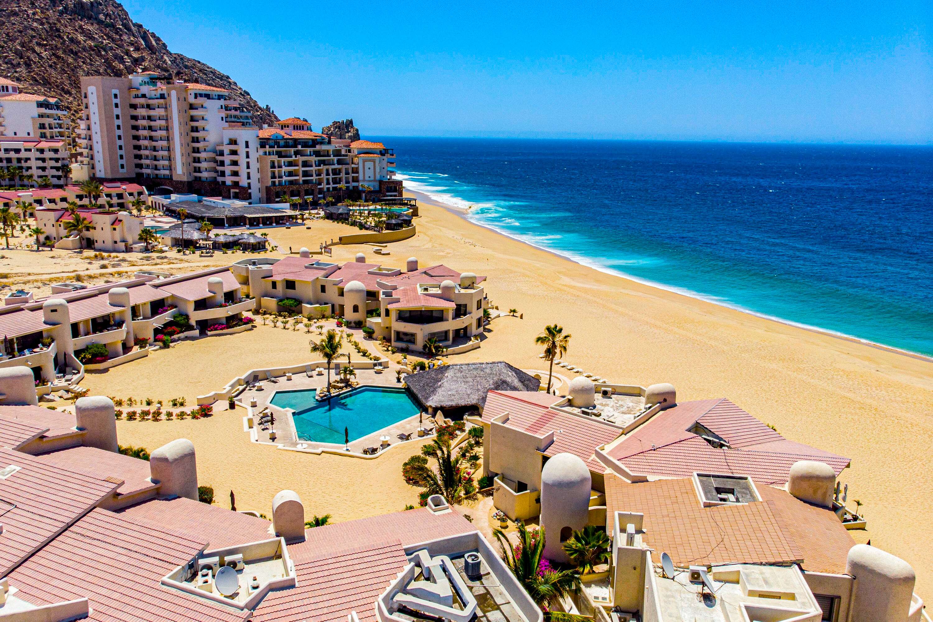 Beachfront Retreat with Patio, BBQ Grill and Pools | Cabo San Lucas ...