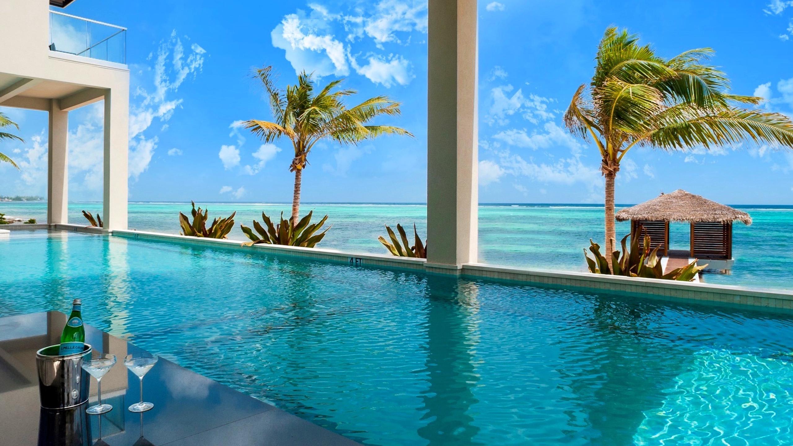 Black Urchin Resort - The Grand Palm Residence 7br Oceanfront Villa - Cayman Islands
