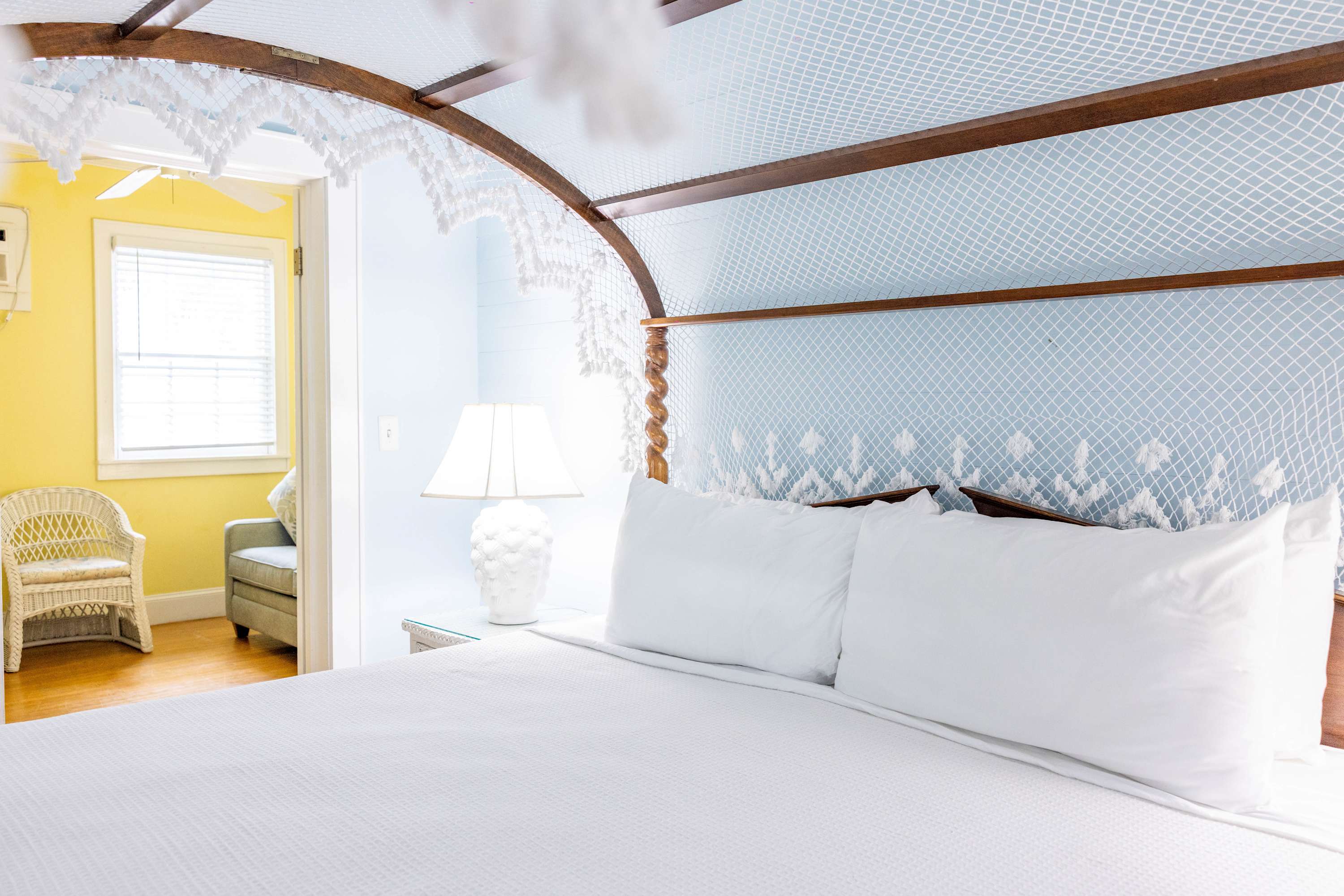 King Bed + Sleeper Sofa & Balcony -James House | Key West | Curry ...