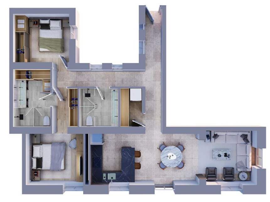 Stylish 2BR Apartment - Be Grand | Madrid | Atria Corporate Stays