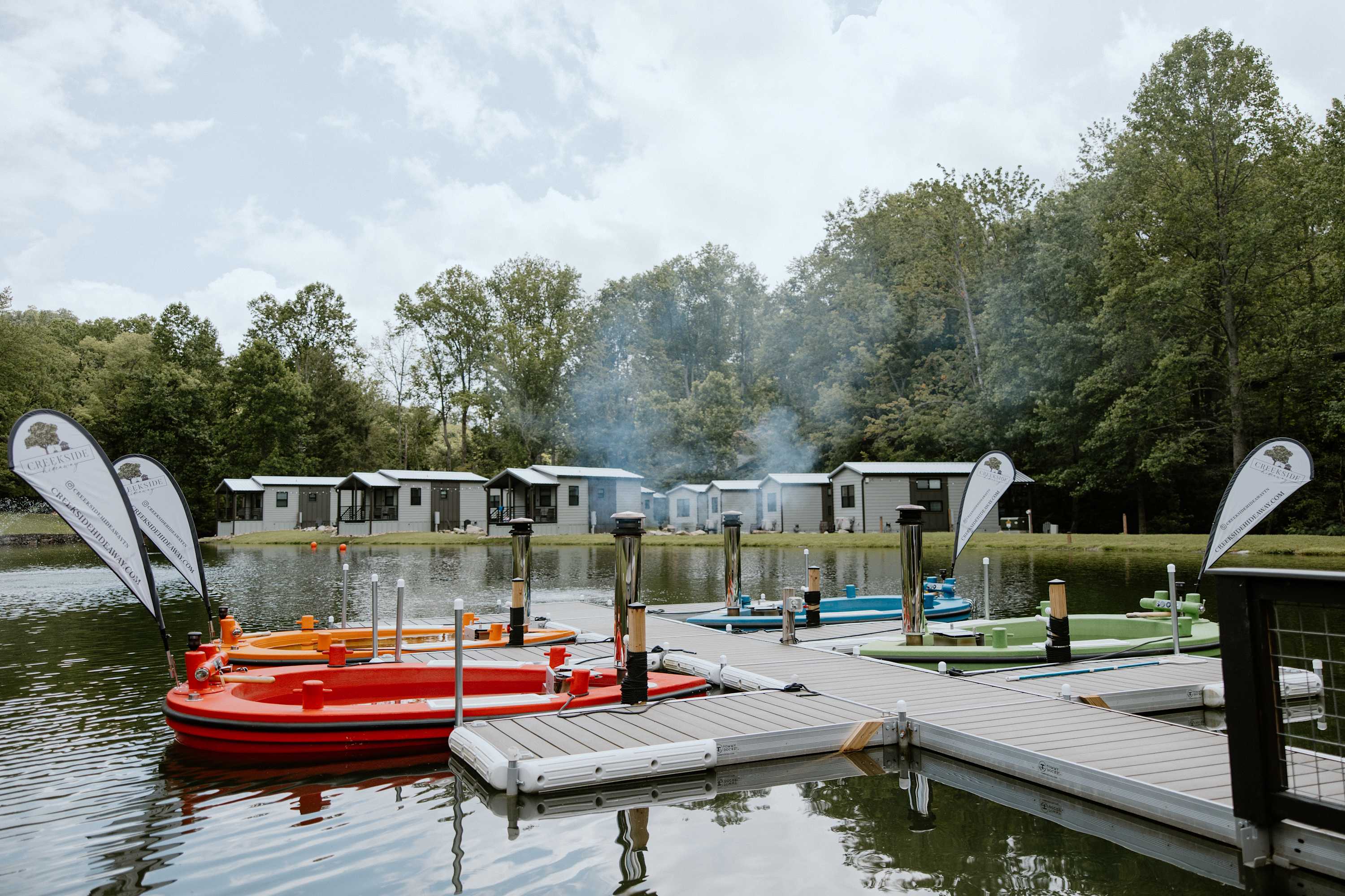 Creekside Tiny Cabin - Fishing Lake - Groundhog Cabin | Creekside Hideaway