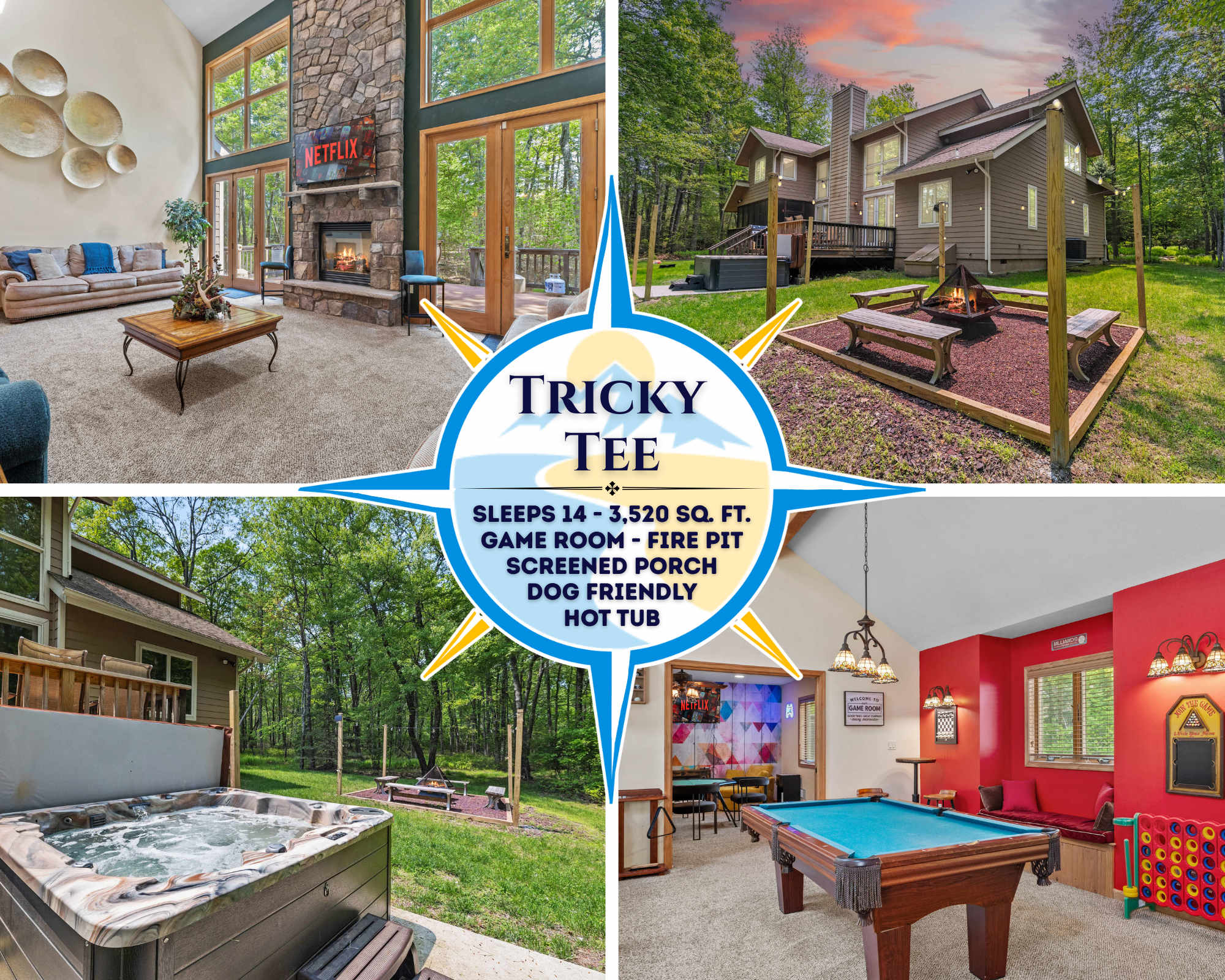 Tricky Tee (Poconos) | Pocono Vacation Rental