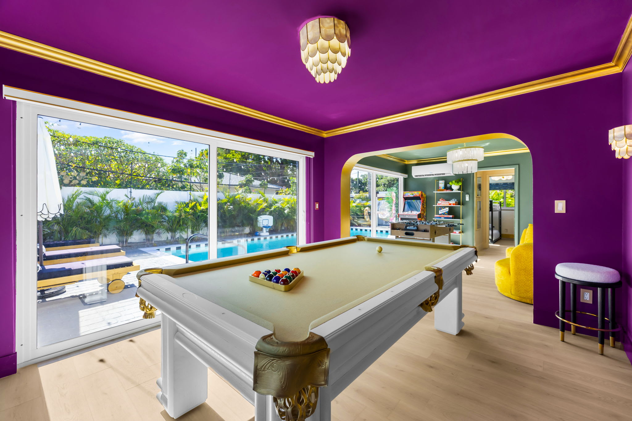 5 Min To Beach - Heated Pool Hot Tub 85" Tv's Bbq Games - The Bahamas