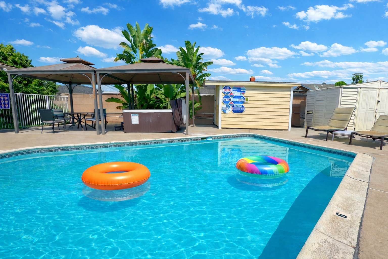 Sparkling Pool And Game Room - Stunning Beach-inspired Villa - Anaheim, CA