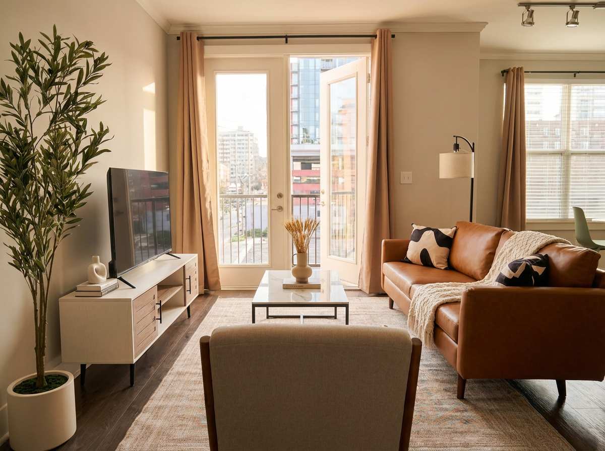 Boulevard Stays Midtown 1br Pool, Gym, Parking 01 - Nashville