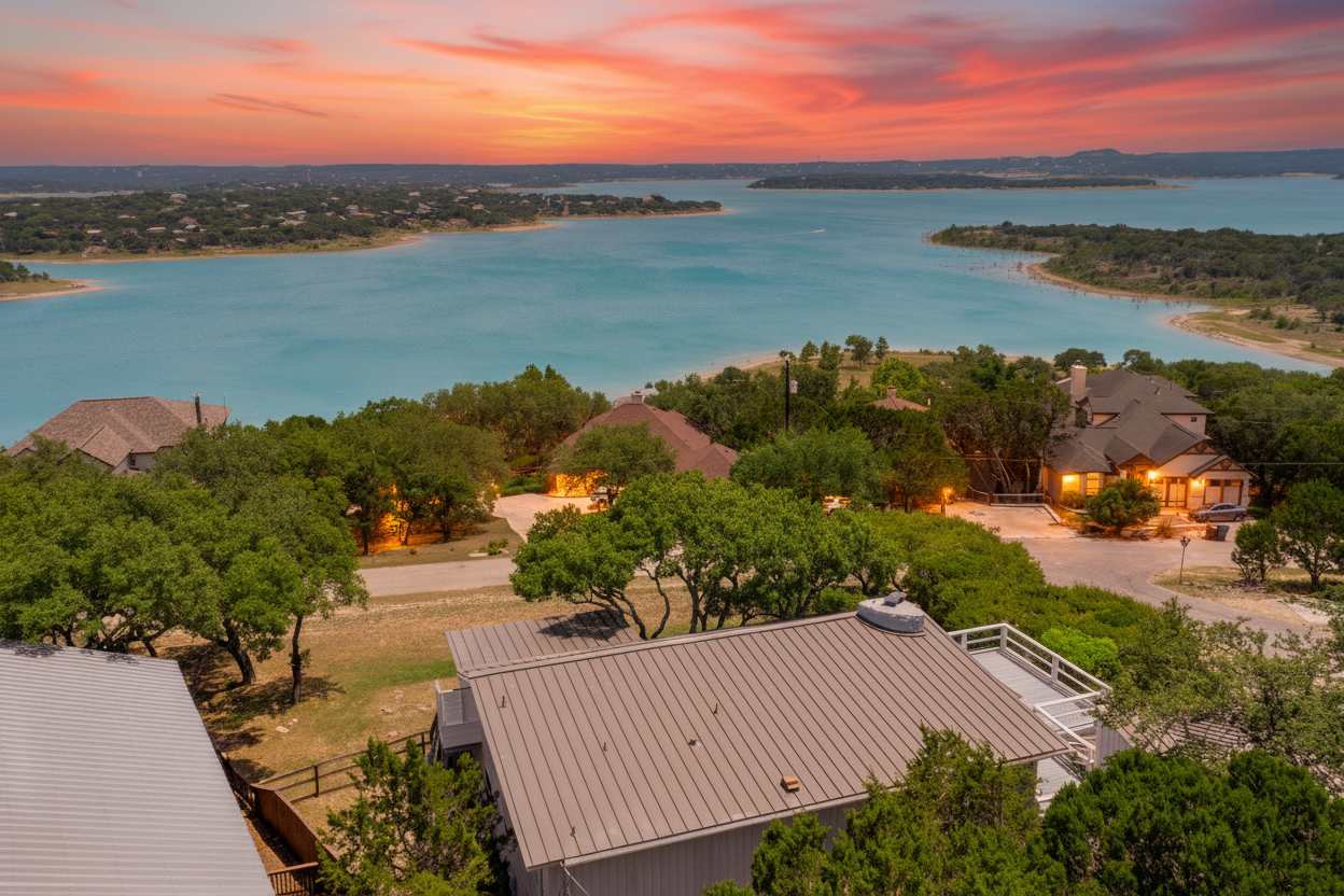 Panoramic Lake Views And Private Hot Tub - Stunning Hilltop Escape - Canyon Lake, TX