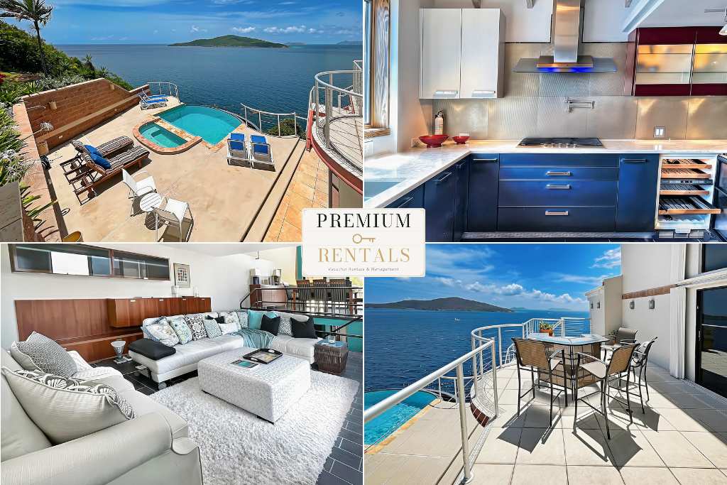 Villa Vista Oceanfront 5br - Infinity Pool - Views - Saint Thomas