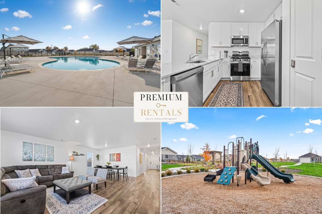 New 4br By Ford Center • Pool Access + Fenced Yard - Nampa, ID