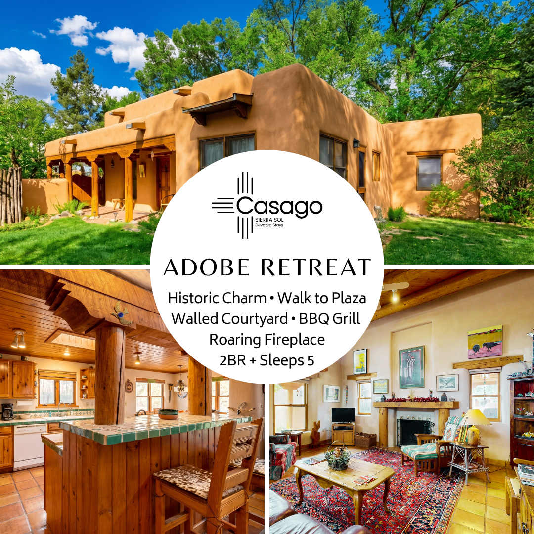 Adobe Retreat - Walk To Plaza, Fireplace, Patio - Taos, NM