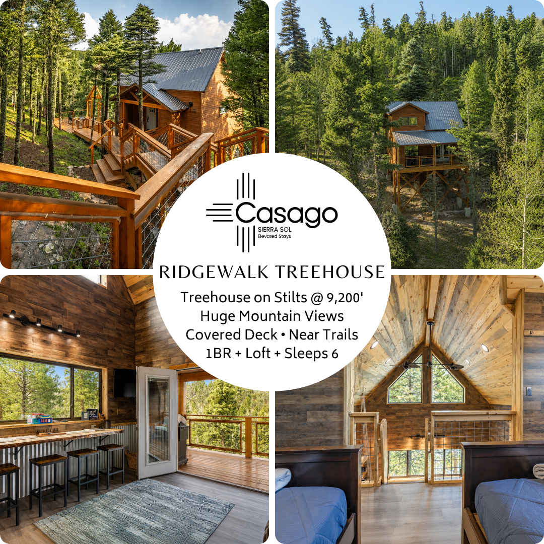 Ridgewalk Treehouse - Epic Views At 9200' & Decks - Angel Fire, NM