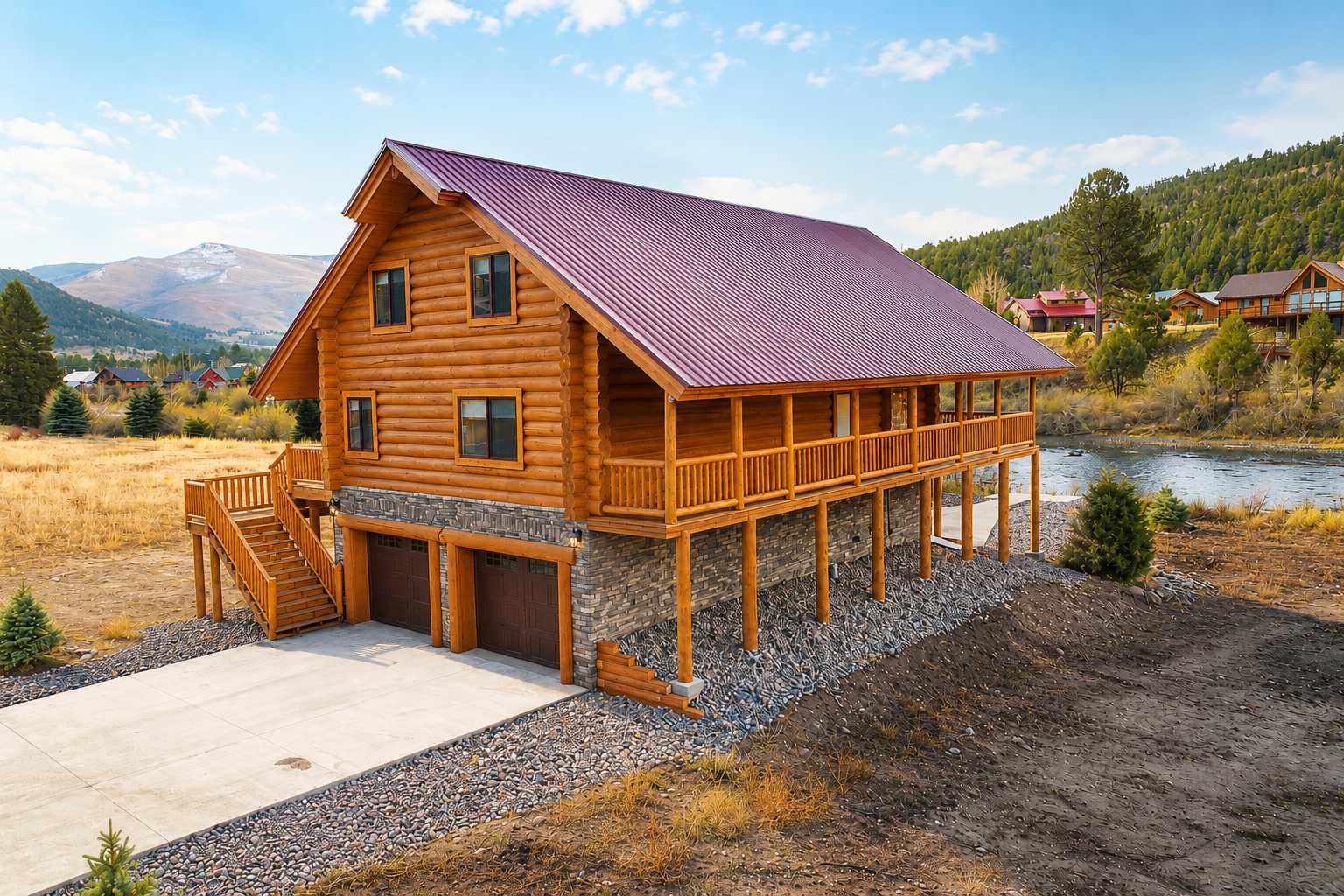 Stunning River Views And Cozy Fireplace - Charming Mountain Retreat - South Fork, CO