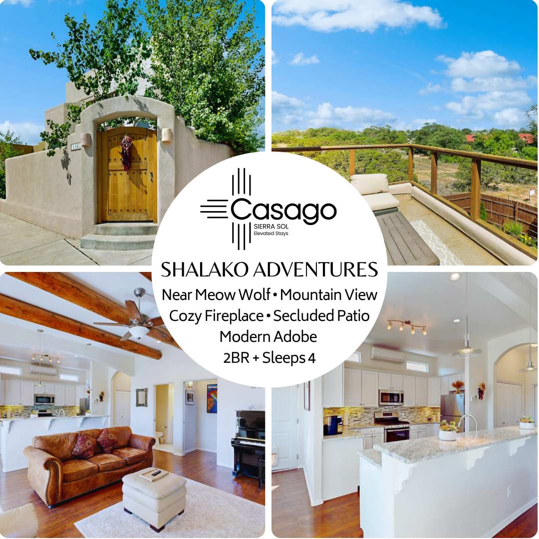 Shalako Adventures - Modern Adobe & Near Downtown - Santa Fe, NM