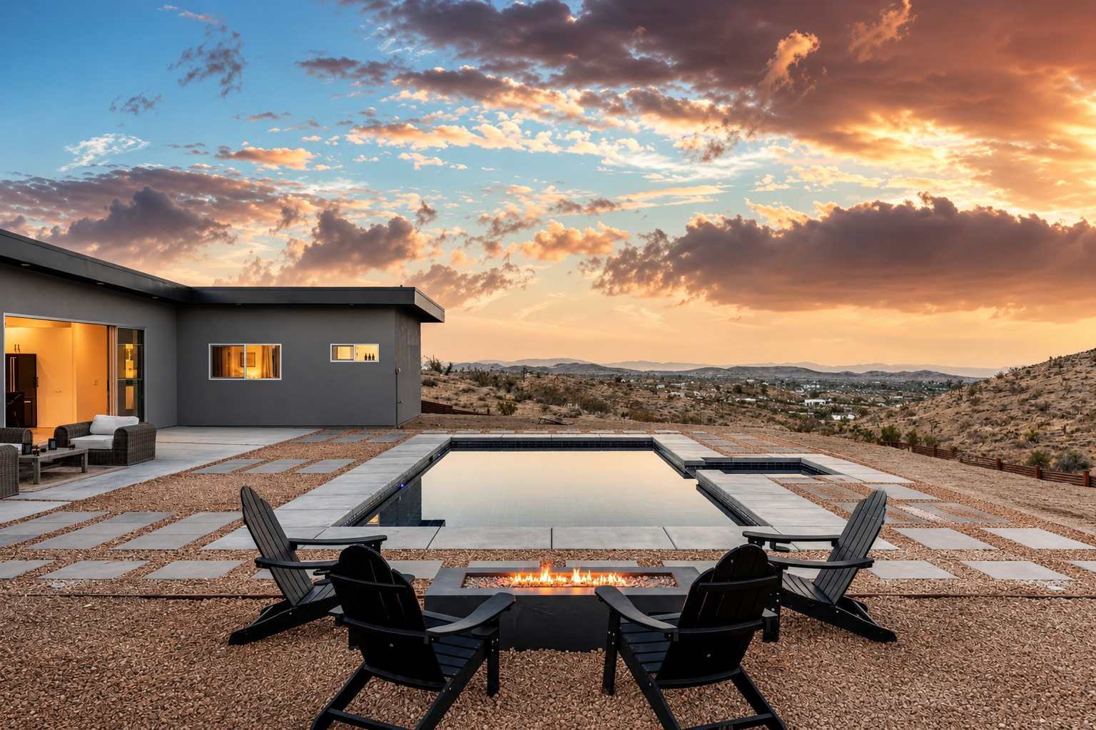 Elevate • New Home W/ Pool, Spa, Game Room, Views! - Yucca Valley, CA