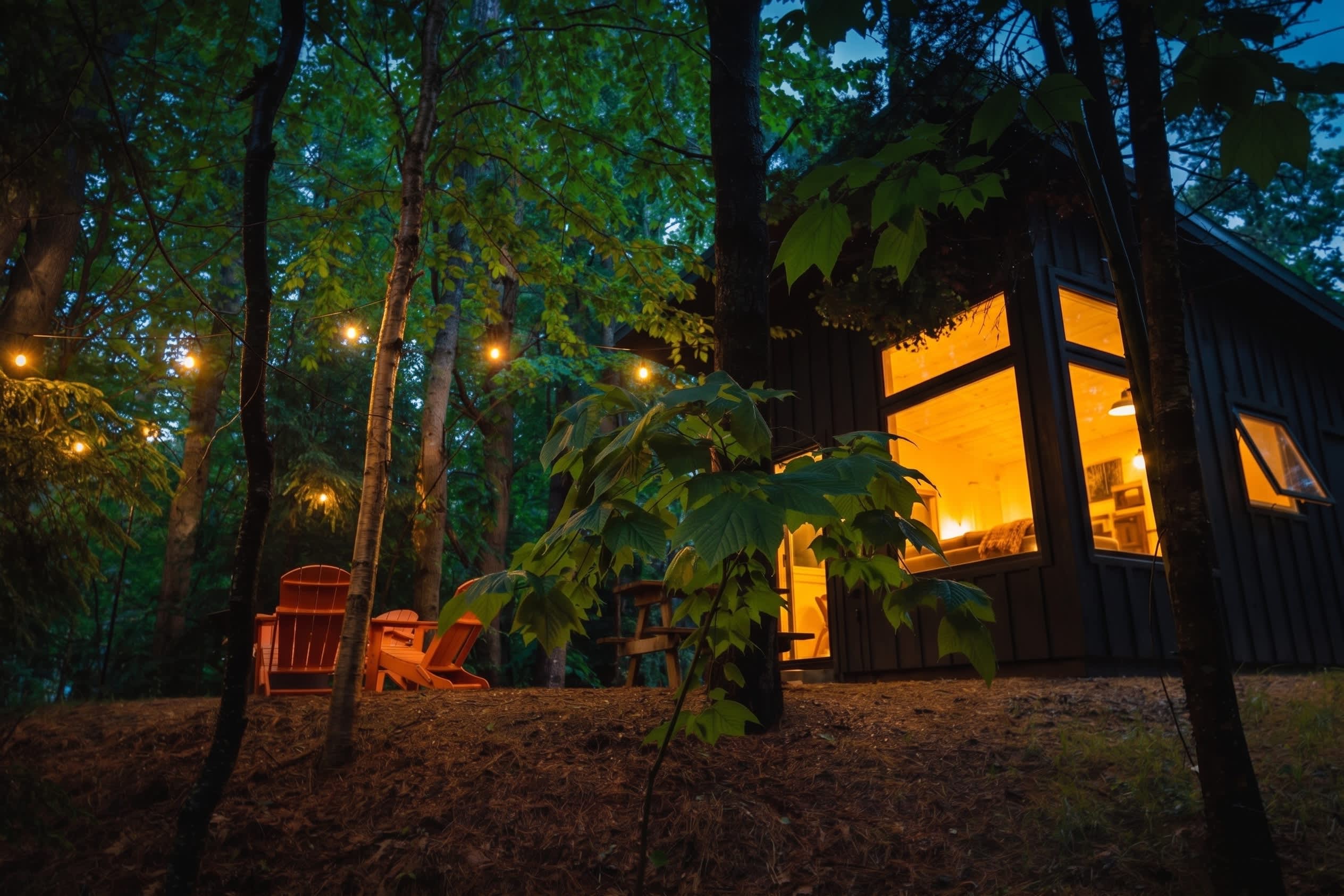 Luxury Cabin With Outdoor Seating Area - Exquisite Nature Retreat - Freeport, ME