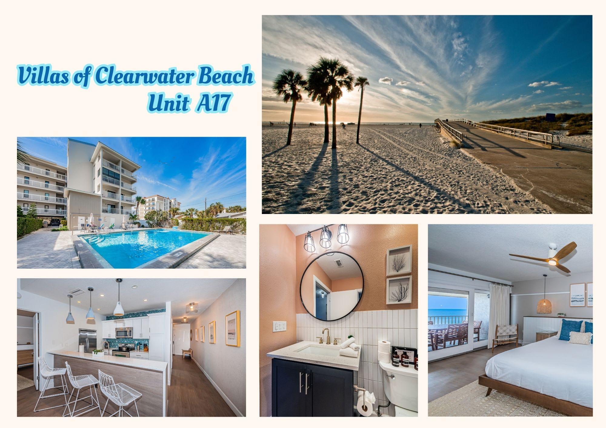 A17 Villas Of Clearwater Beach Gulf-front Condo - Clearwater Beach, FL