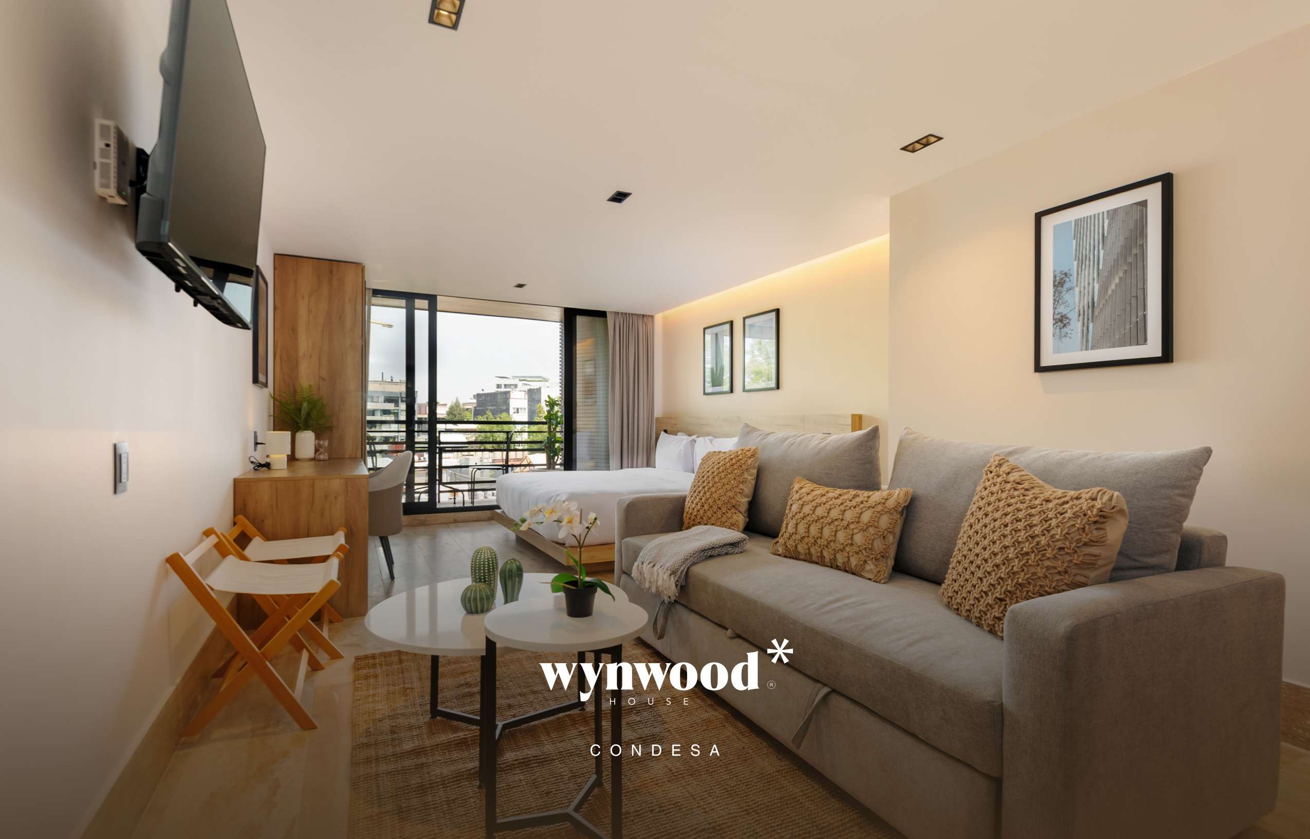 W* | Designer Loft W/balcony In Parque Mexico - México